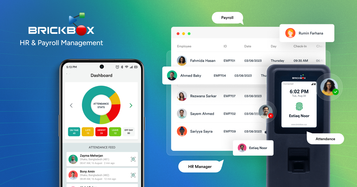 BRICKBOX HR: The Complete Software for Attendance & Payroll